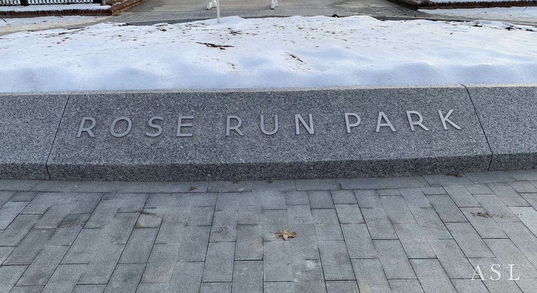 Rose Run Park | ASL Stone