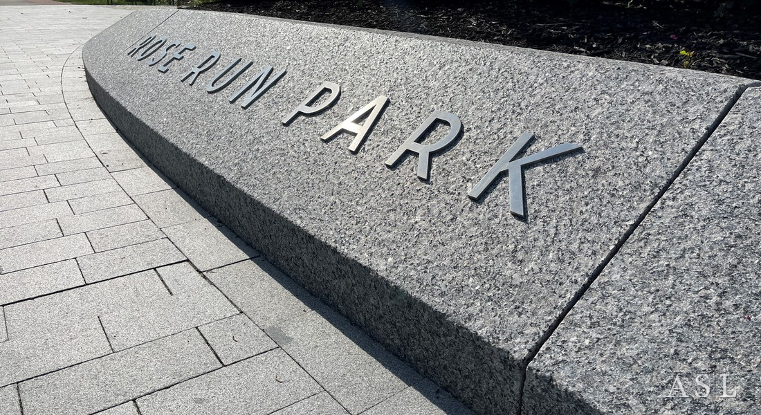 Rose Run Park | ASL Stone
